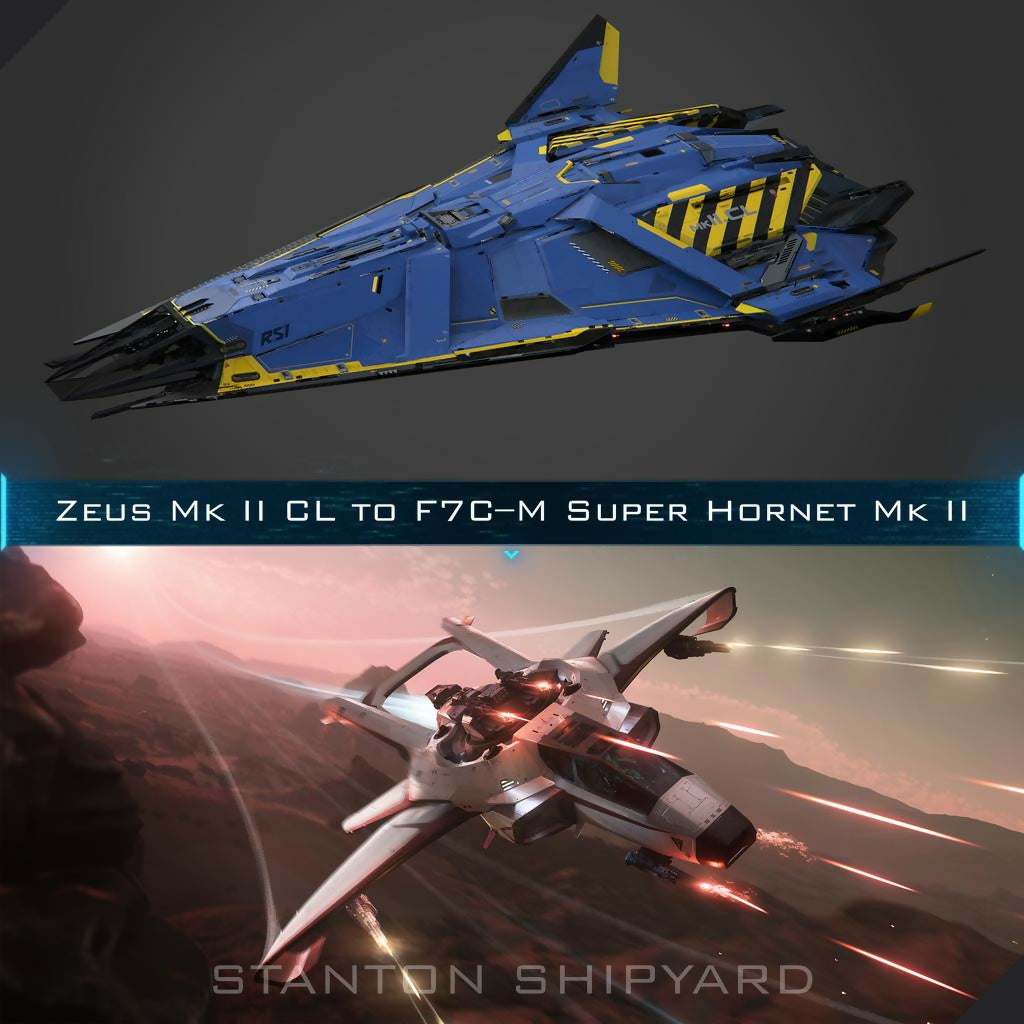 Space-Foundry.com: Upgrade - Zeus Mk II CL to F7C-M Super Hornet Mk II