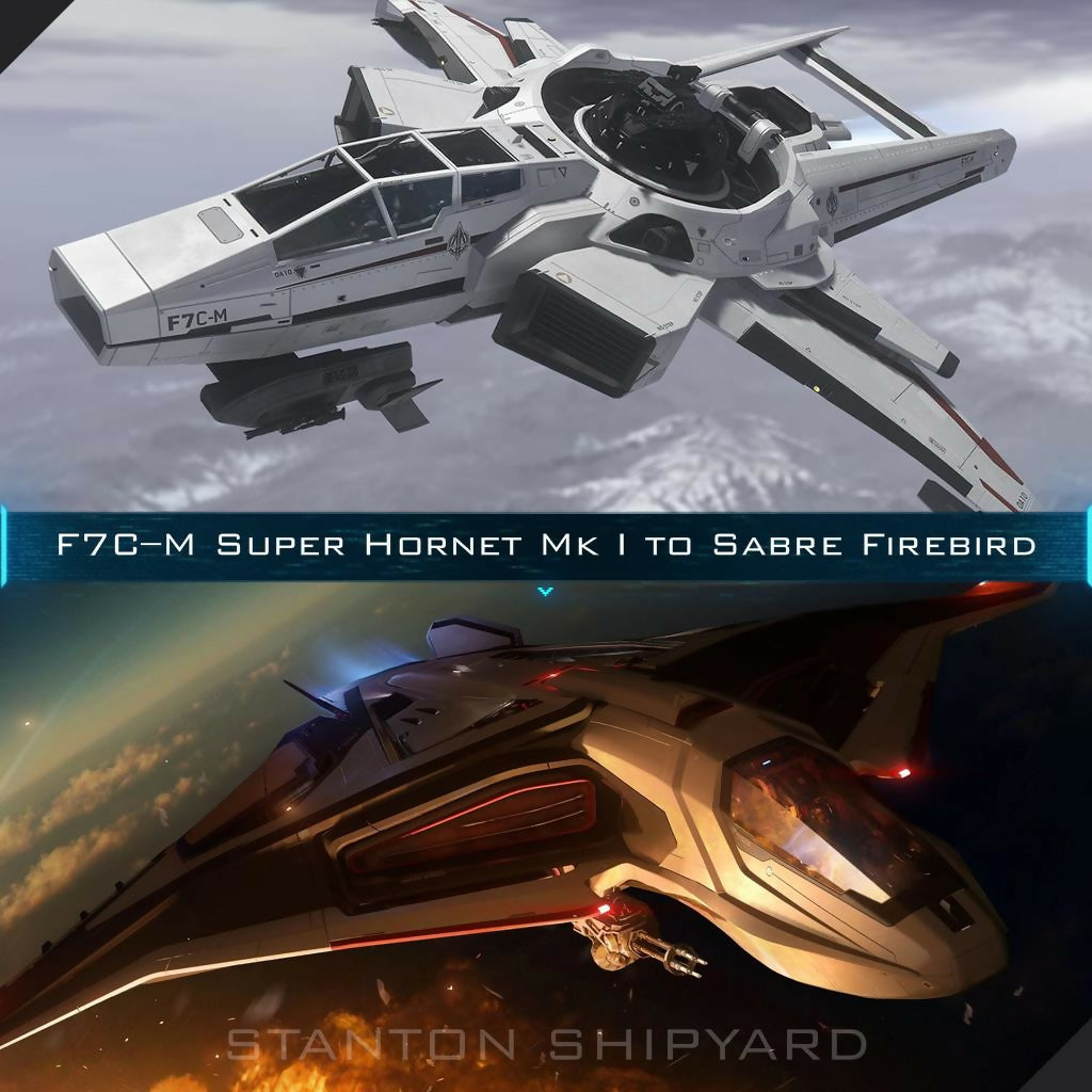 Space-Foundry.com: Upgrade - F7C-M Super Hornet Mk I to Sabre Firebird
