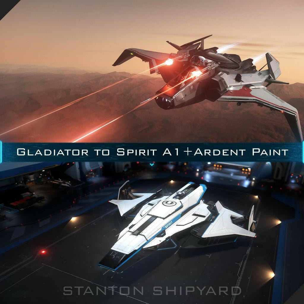 Space-Foundry.com: Upgrade - Gladiator to A1 Spirit + Ardent Paint