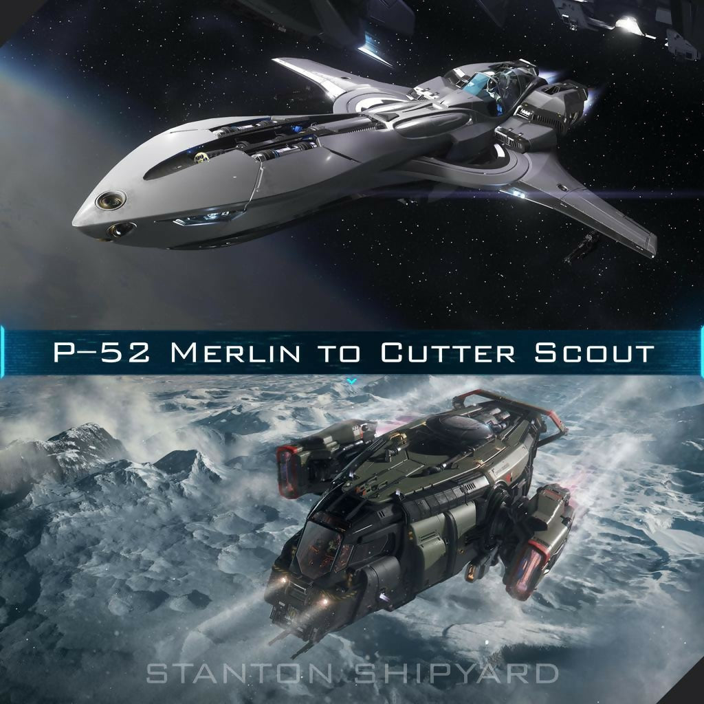 Space-Foundry.com: Upgrade - P-52 Merlin to Cutter Scout