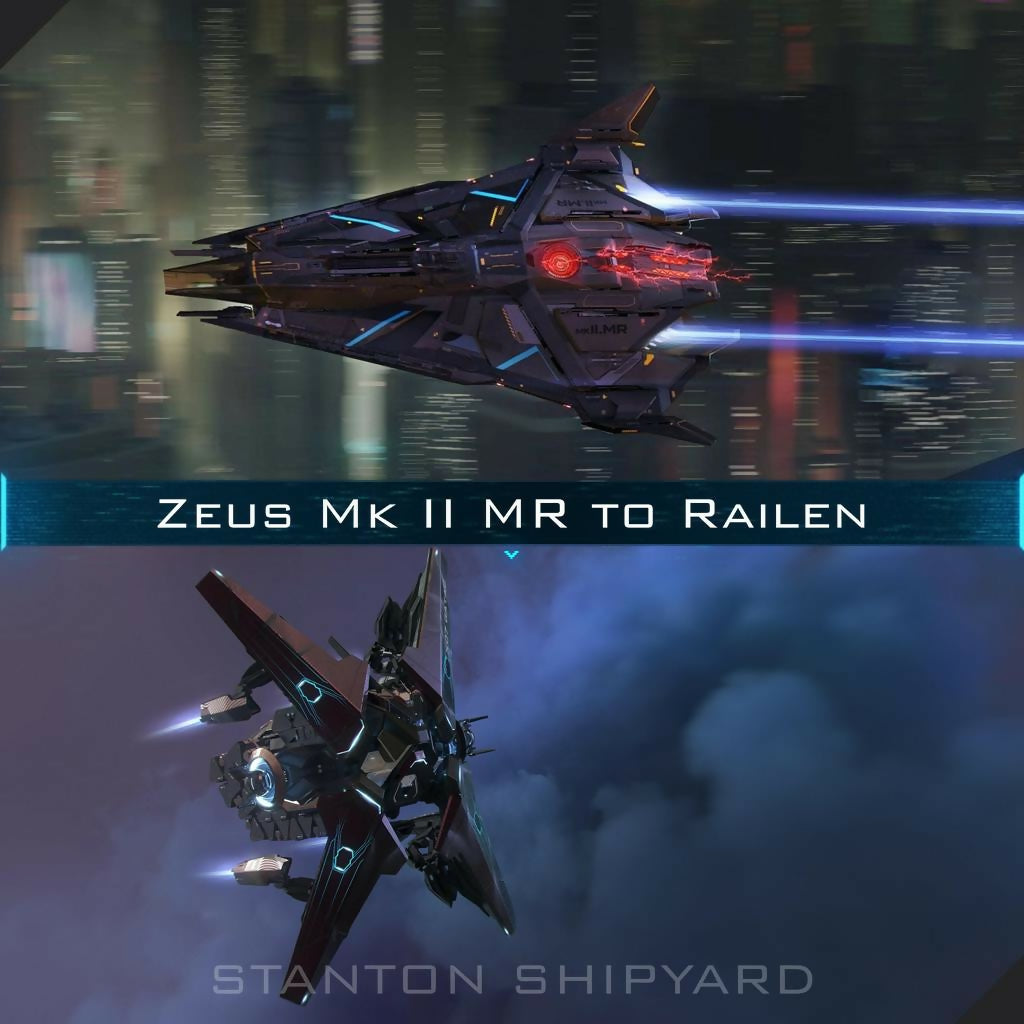 Space-Foundry.com: Upgrade - Zeus Mk II MR to Railen
