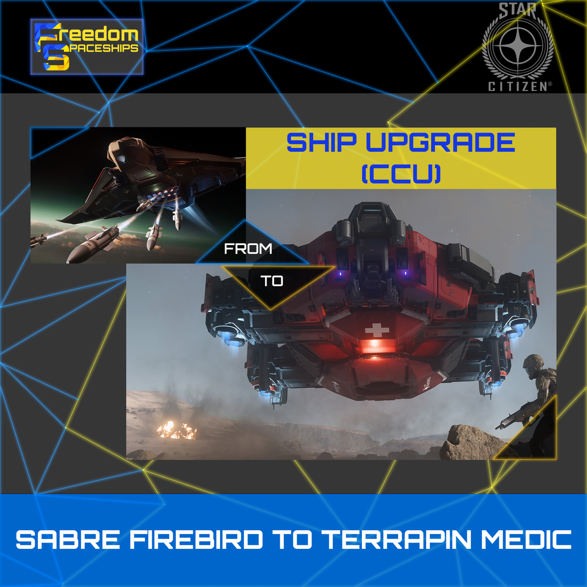 Space-Foundry.com: Upgrade - Sabre Firebird to Terrapin Medic
