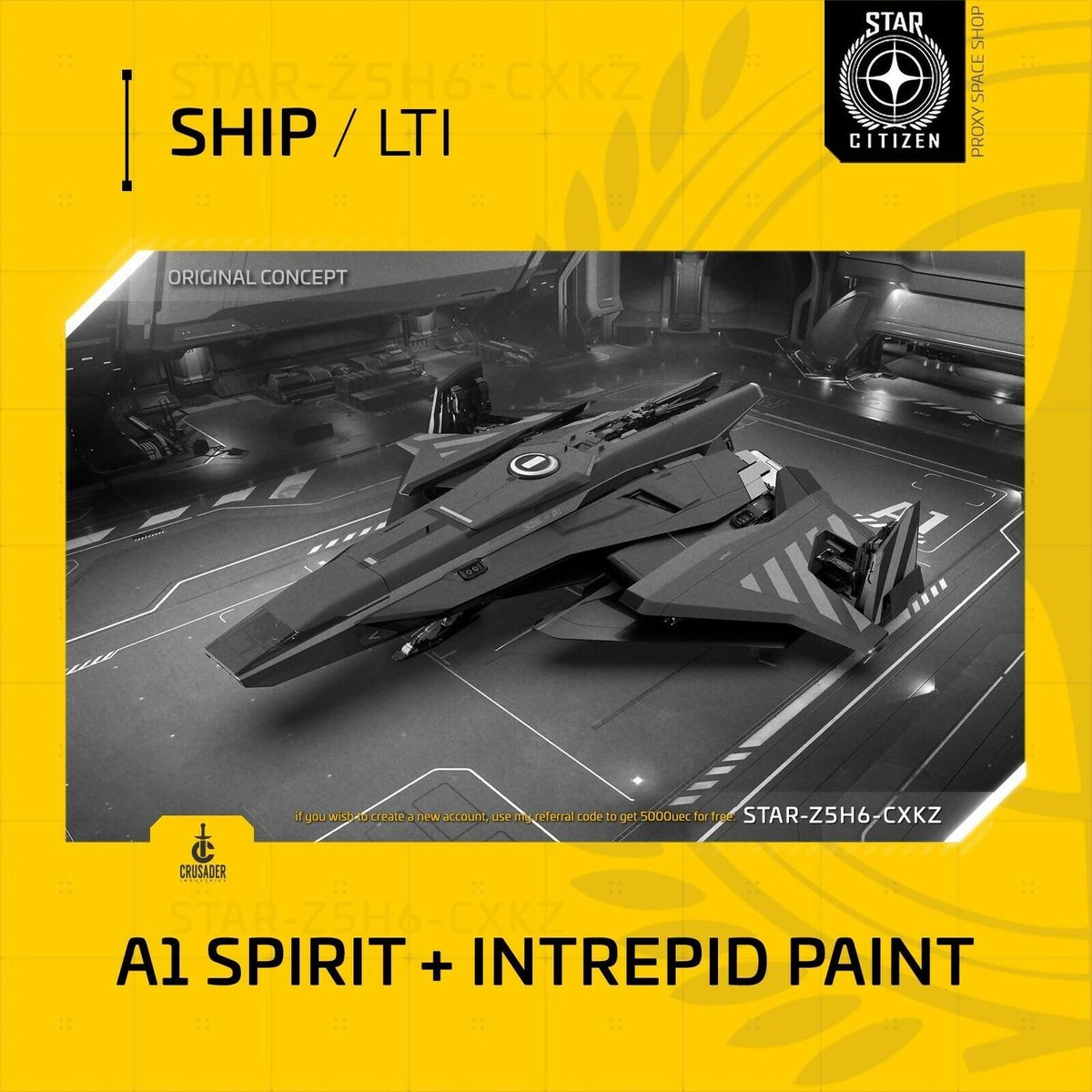 Space-Foundry.com: Crusader A1 Spirit + Intrepid Paint - Lti - Original ...