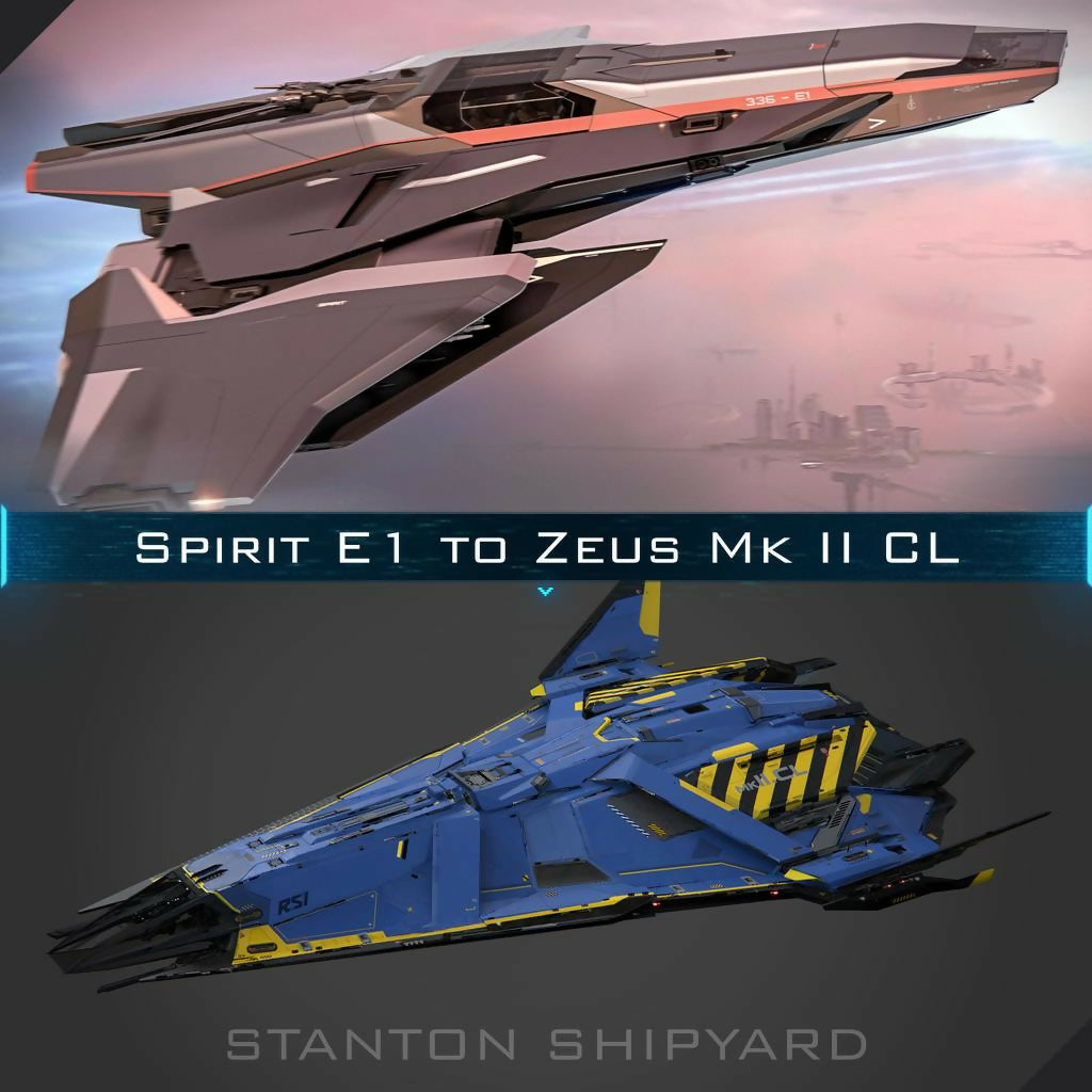 Space-Foundry.com: Upgrade - E1 Spirit to Zeus Mk II CL