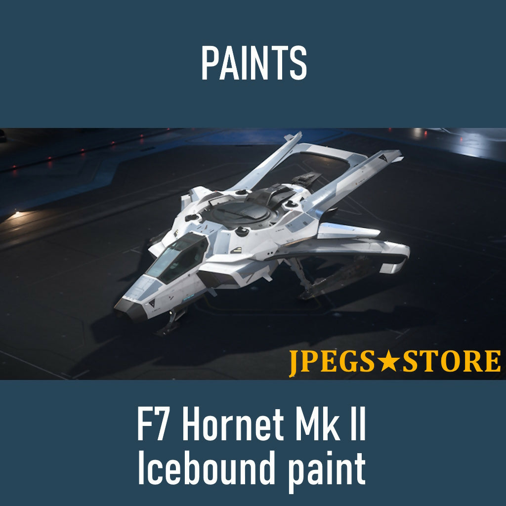 Space-Foundry.com: Paints - F7 Hornet Mk II - Icebound paint