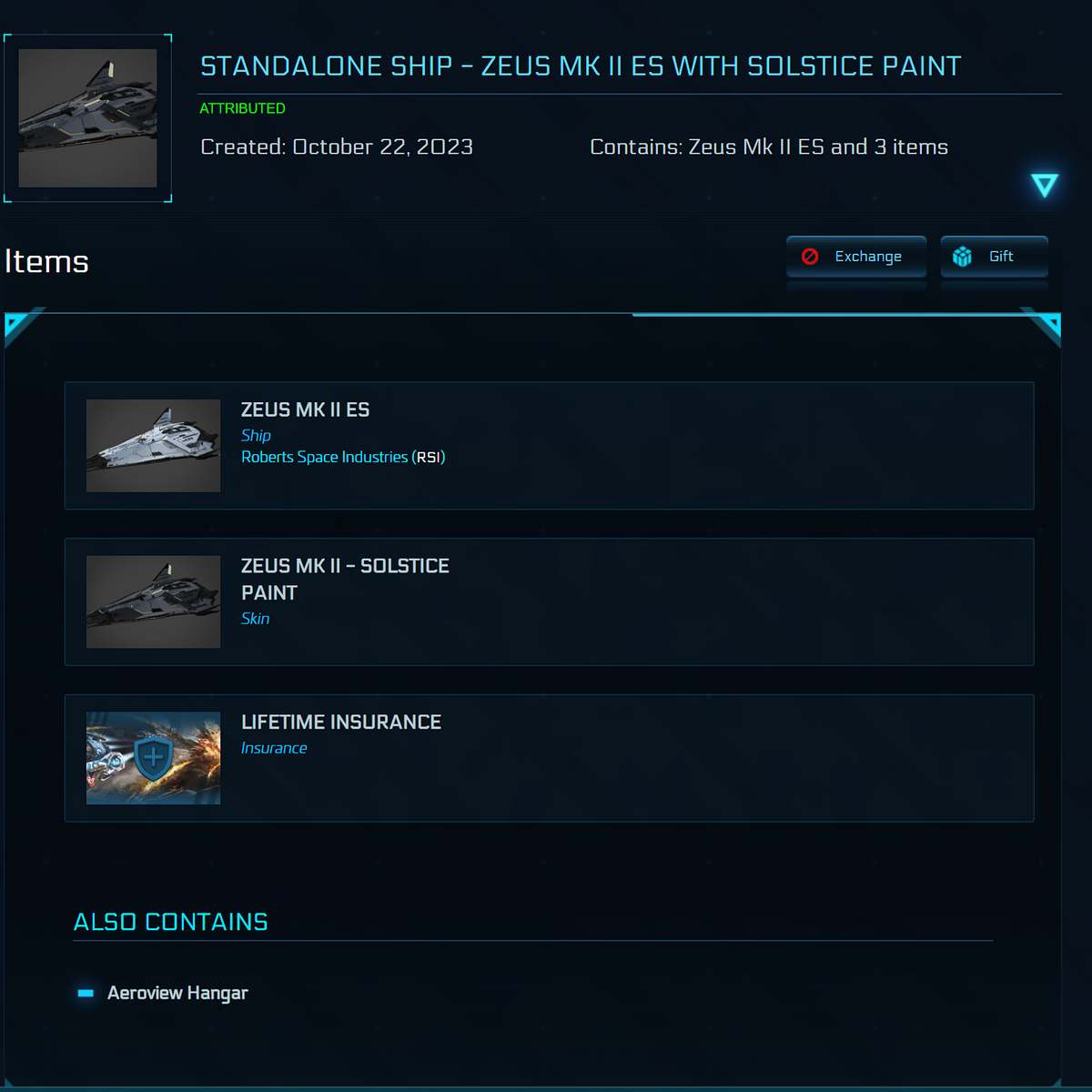 Space-Foundry.com: Zeus Mk II ES with Solstice Paint OC original concept