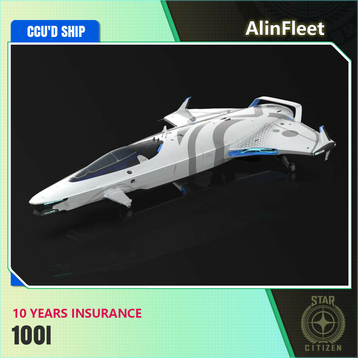 Space-Foundry.com: 100i - 10 Years Insurance - CCU'd Ship