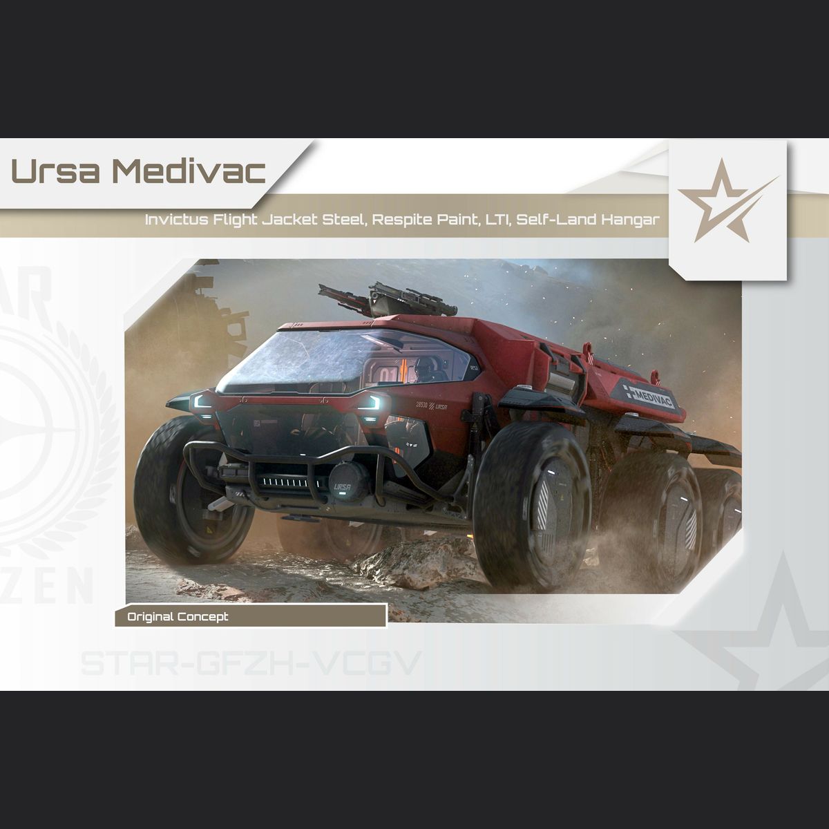 Space-Foundry.com: Ursa Medivac (Original Concept) - Respite Paint ...