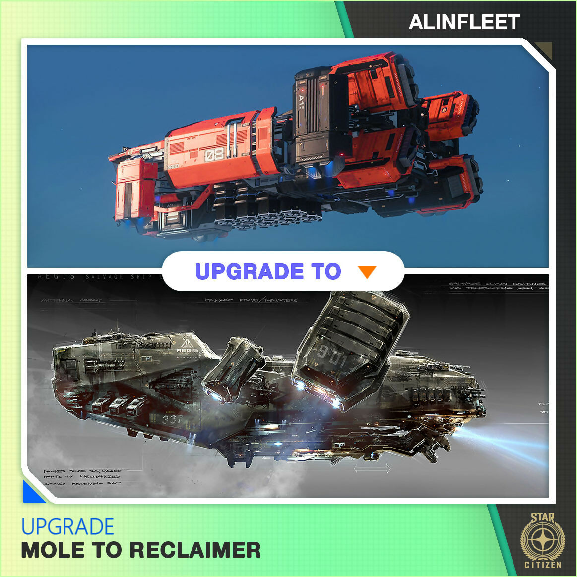 Space-Foundry.com: Upgrade - Mole to Reclaimer