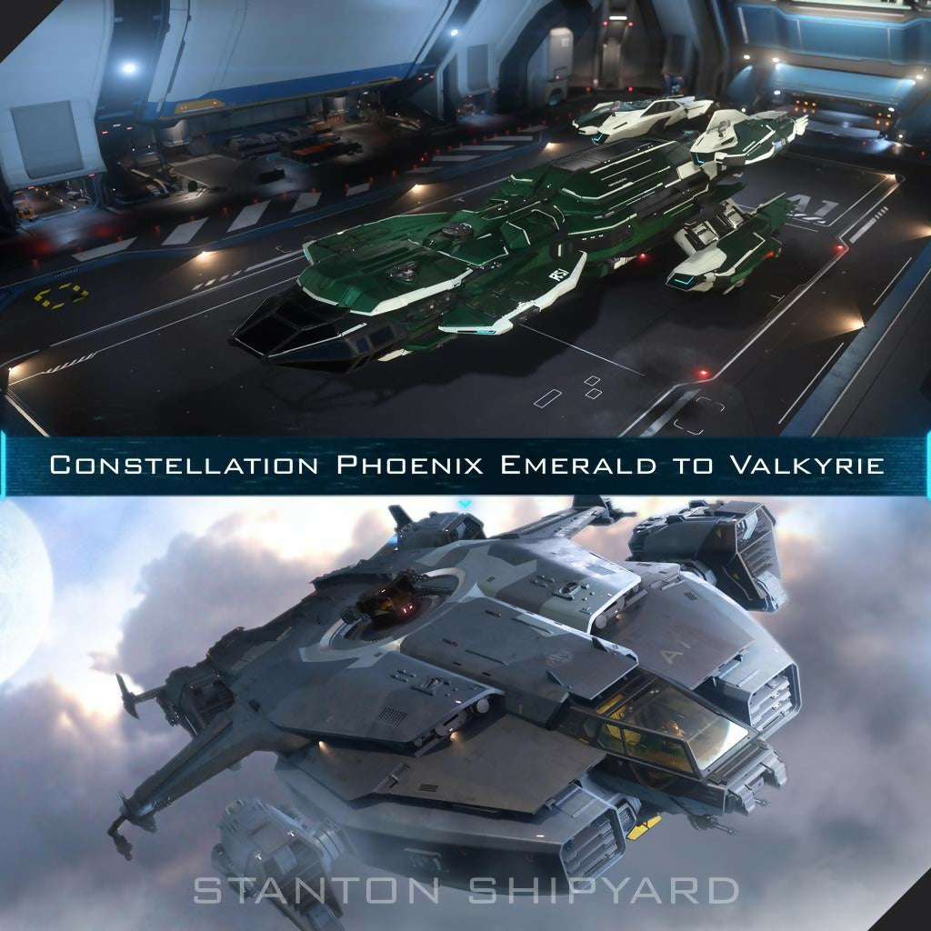 Space-Foundry.com: Upgrade - Constellation Phoenix Emerald to Valkyrie