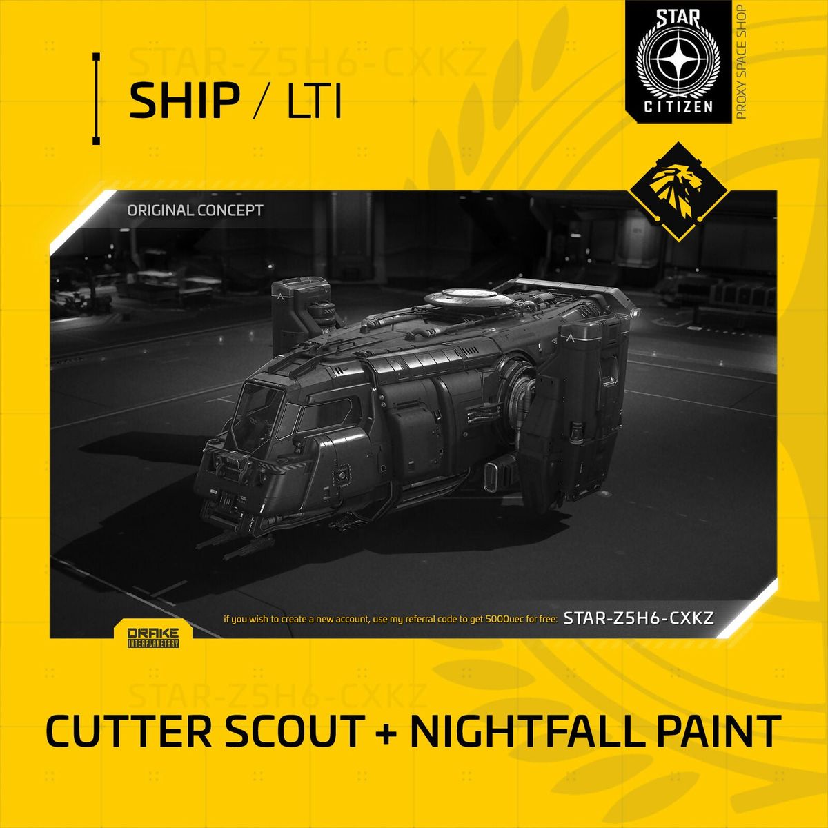 Space-Foundry.com: Drake Cutter Scout Plus Nightfall Paint - Lti ...