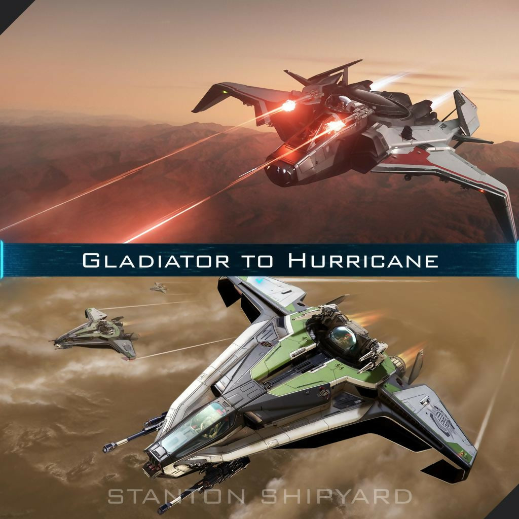 Space-Foundry.com: Upgrade - Gladiator to Hurricane
