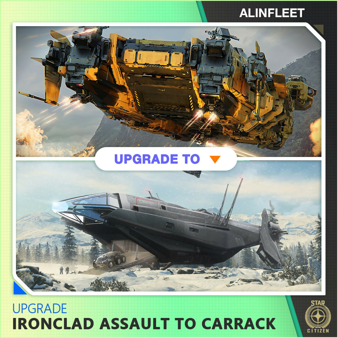 Space-Foundry.com: Upgrade - Ironclad Assault to Carrack