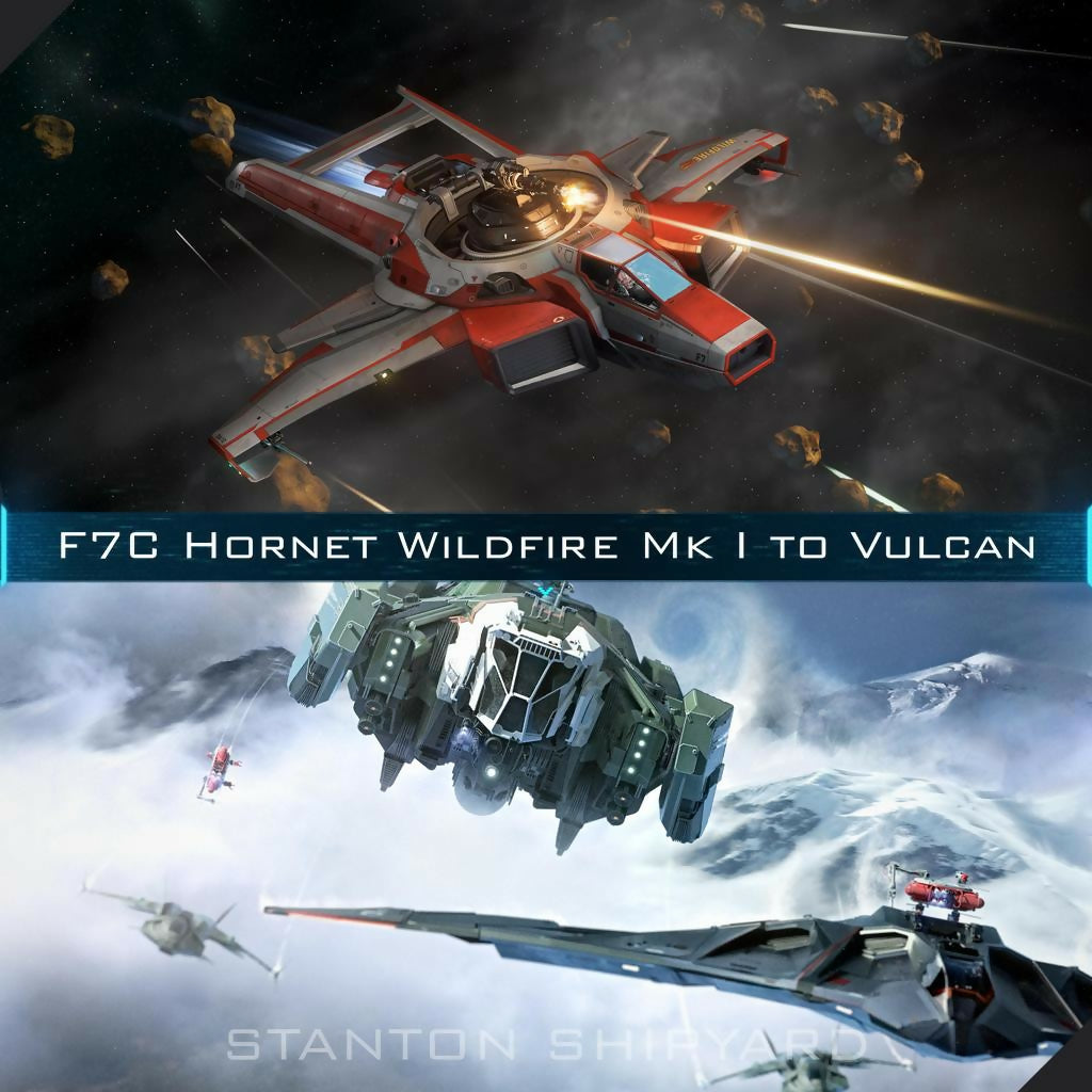 Space-Foundry.com: Upgrade - F7C Hornet Wildfire Mk I to Vulcan