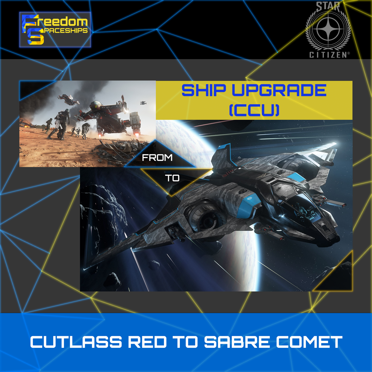 Space-Foundry.com: Upgrade - Cutlass Red to Sabre Comet