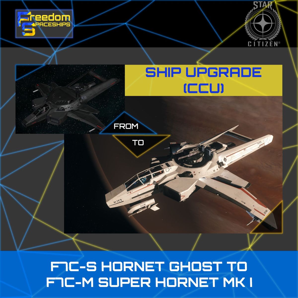 Space-Foundry.com: Upgrade - F7C-S Hornet Ghost to F7C-M Super Hornet MK I