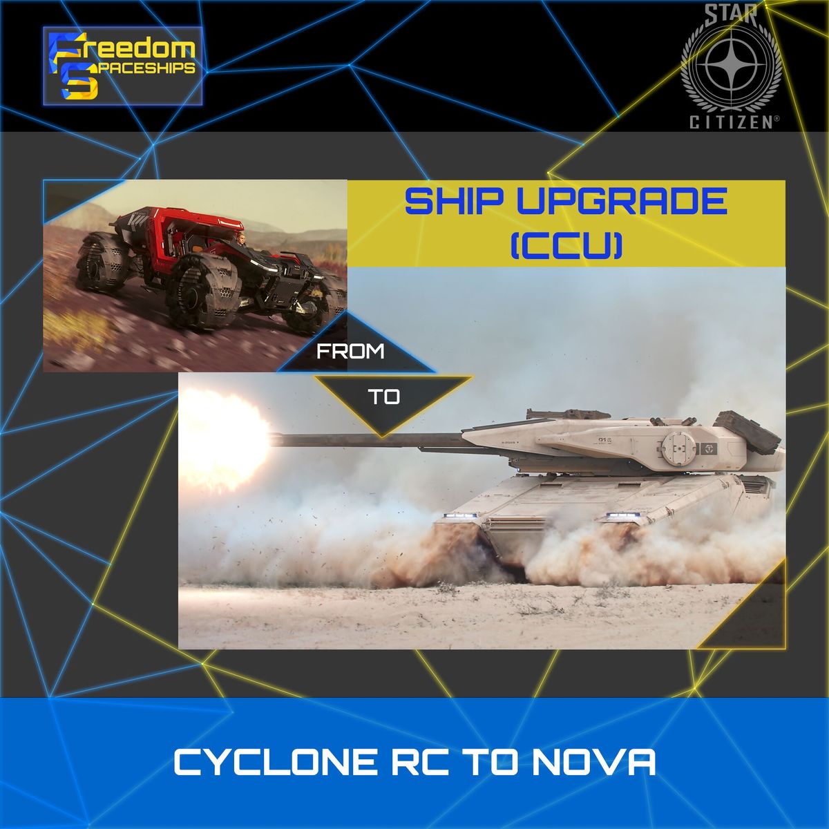 Space-Foundry.com: Upgrade - Cyclone RC to Nova
