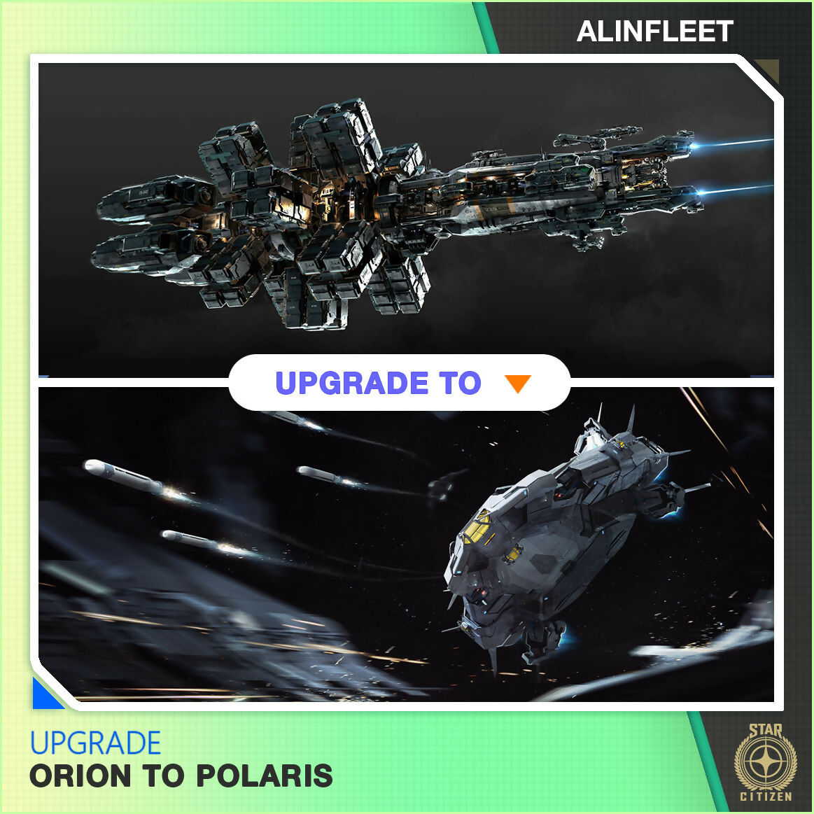 Space-Foundry.com: Upgrade - Orion to Polaris