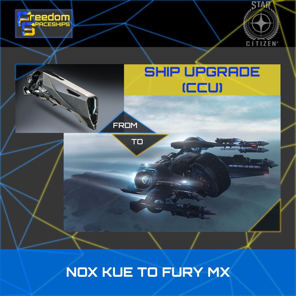 Space-Foundry.com: Upgrade - Nox Kue to Fury MX
