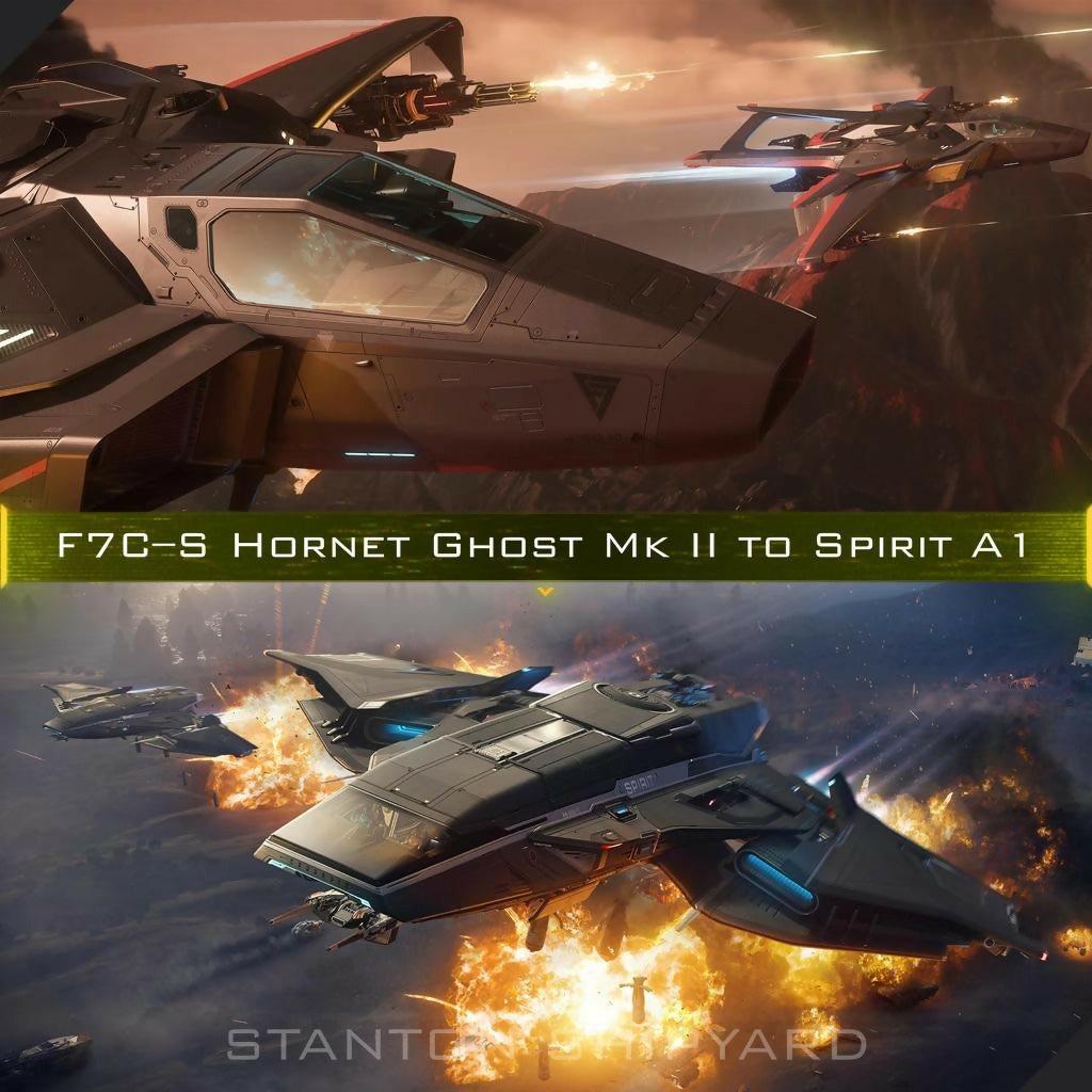 Space-Foundry.com: Upgrade - F7C-S Hornet Ghost Mk II to A1 Spirit + 24 ...
