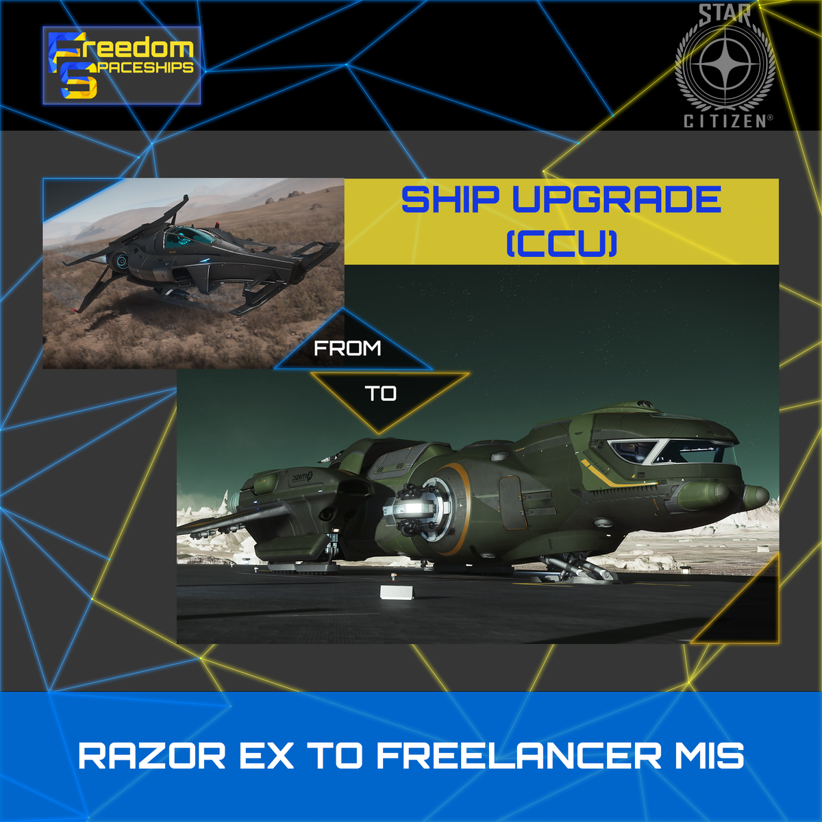 Space-Foundry.com: Upgrade - Razor EX to Freelancer MIS