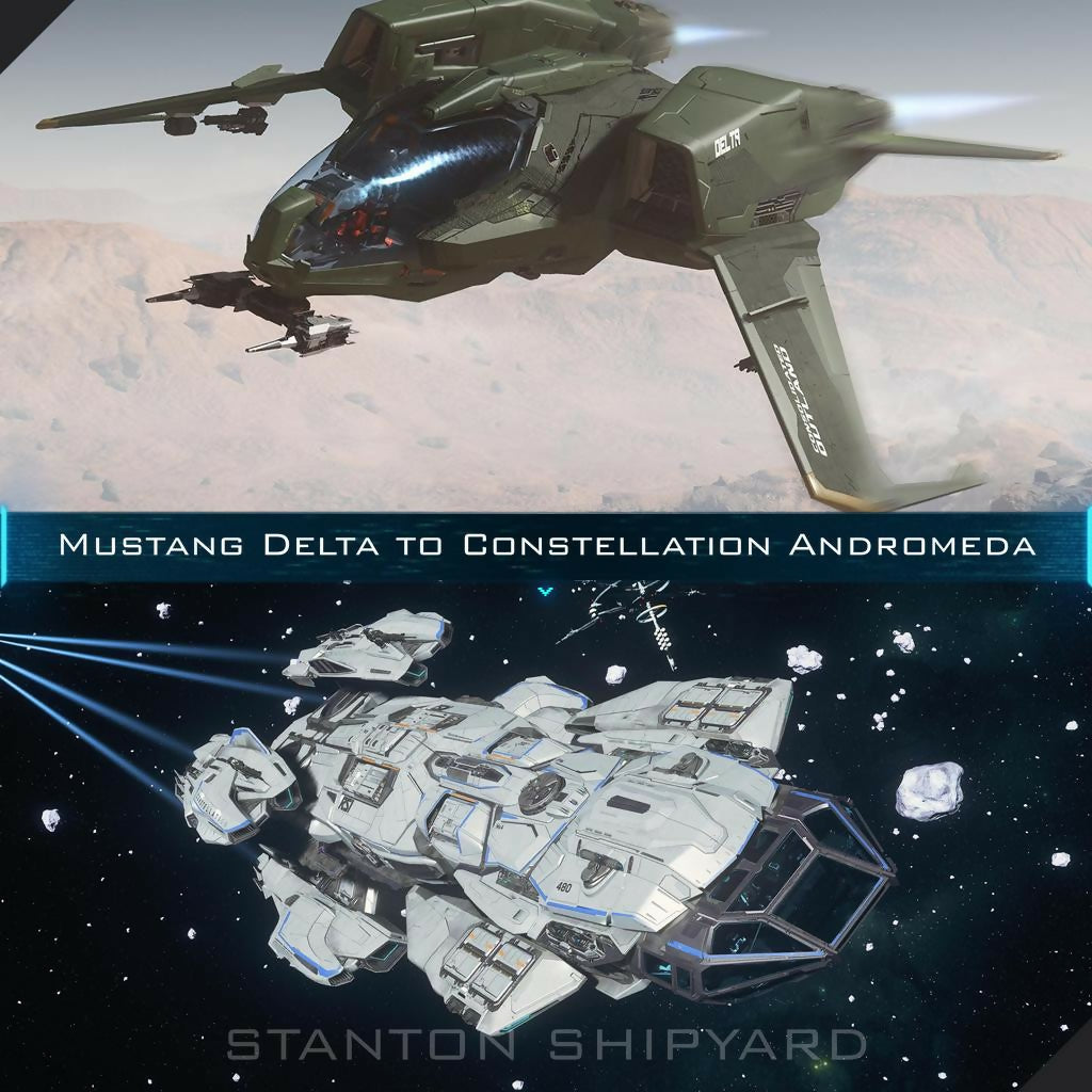 Space-Foundry.com: Upgrade - Mustang Delta to Constellation Andromeda