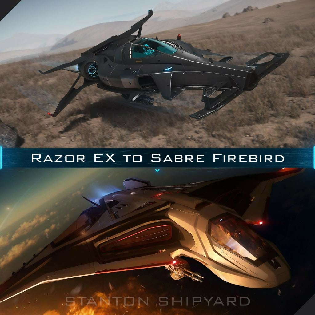 Space-Foundry.com: Upgrade - Razor EX to Sabre Firebird