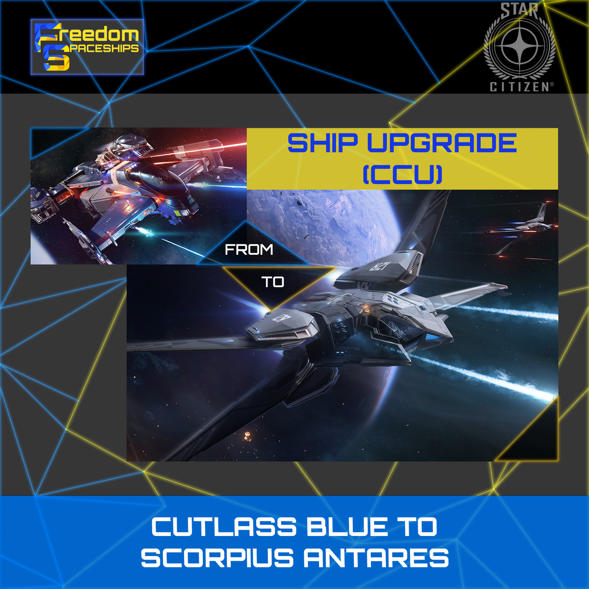 Space-Foundry.com: Upgrade - Cutlass Blue to Scorpius Antares