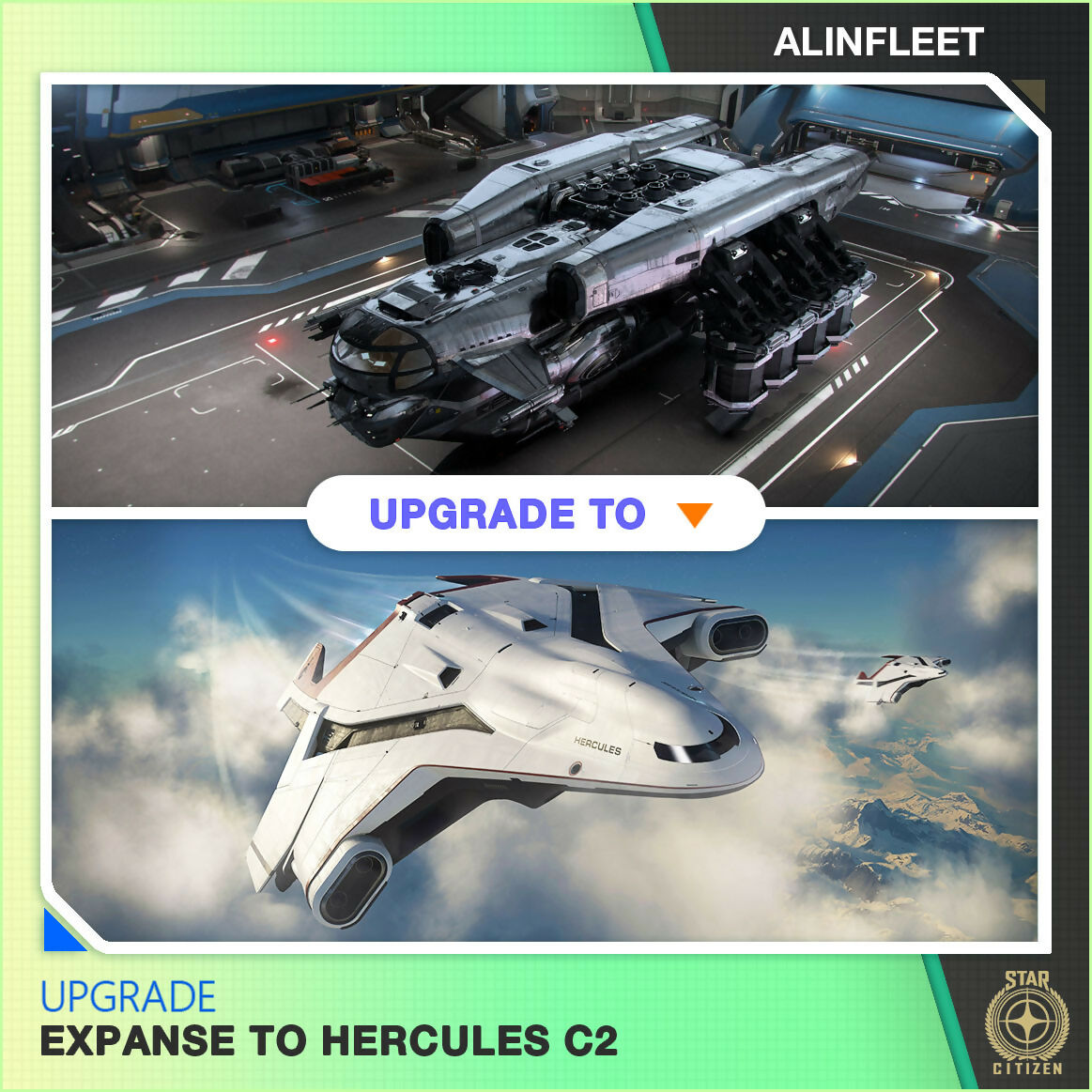 Space-Foundry.com: Upgrade - Expanse to C2 Hercules