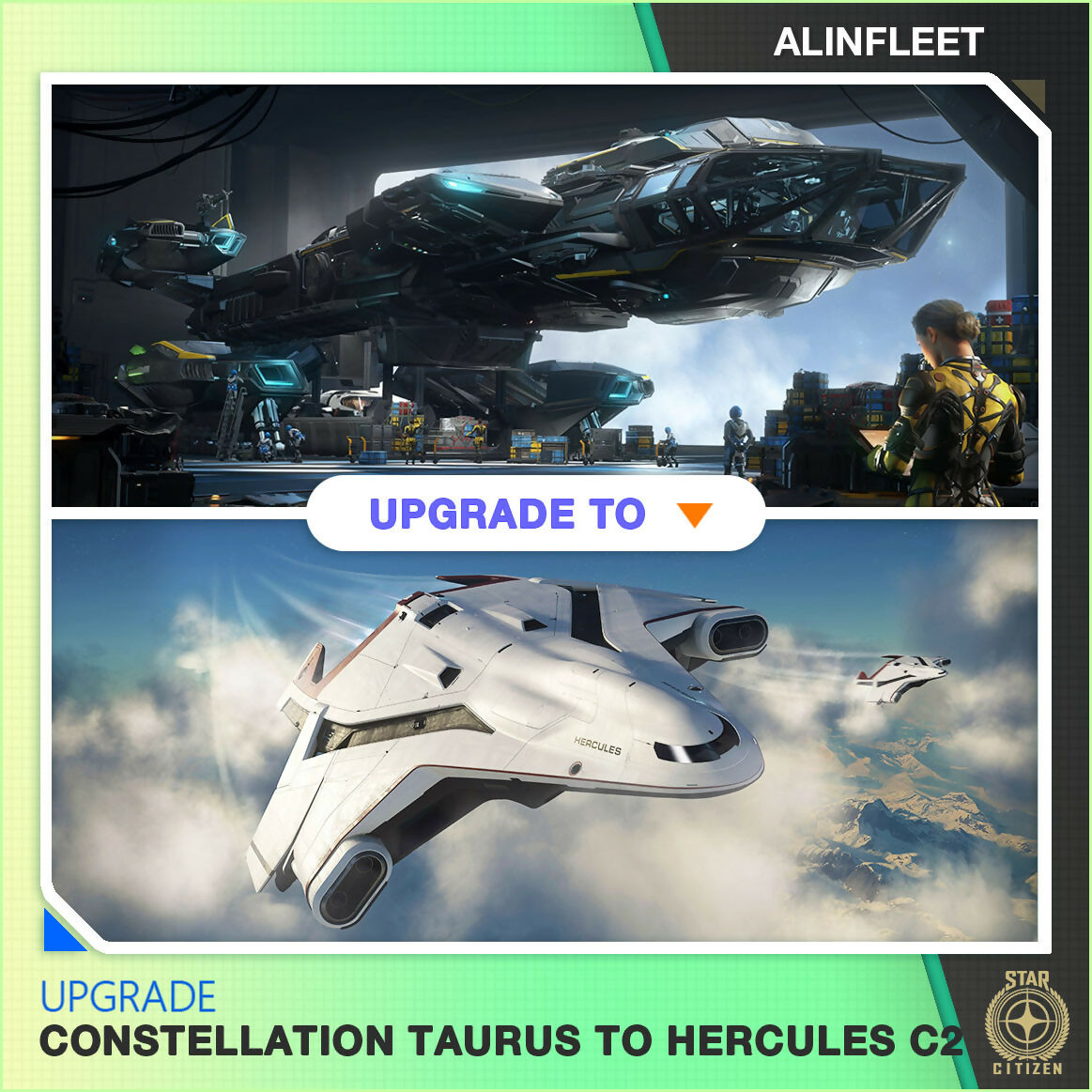 Space-Foundry.com: Upgrade - Constellation Taurus to C2 Hercules