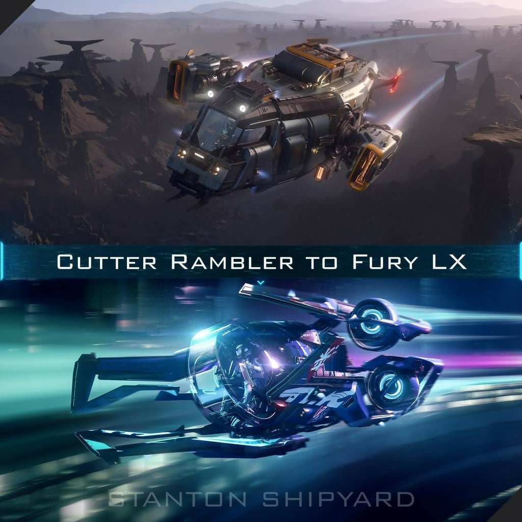 Space-Foundry.com: Upgrade - Cutter Rambler to Fury LX