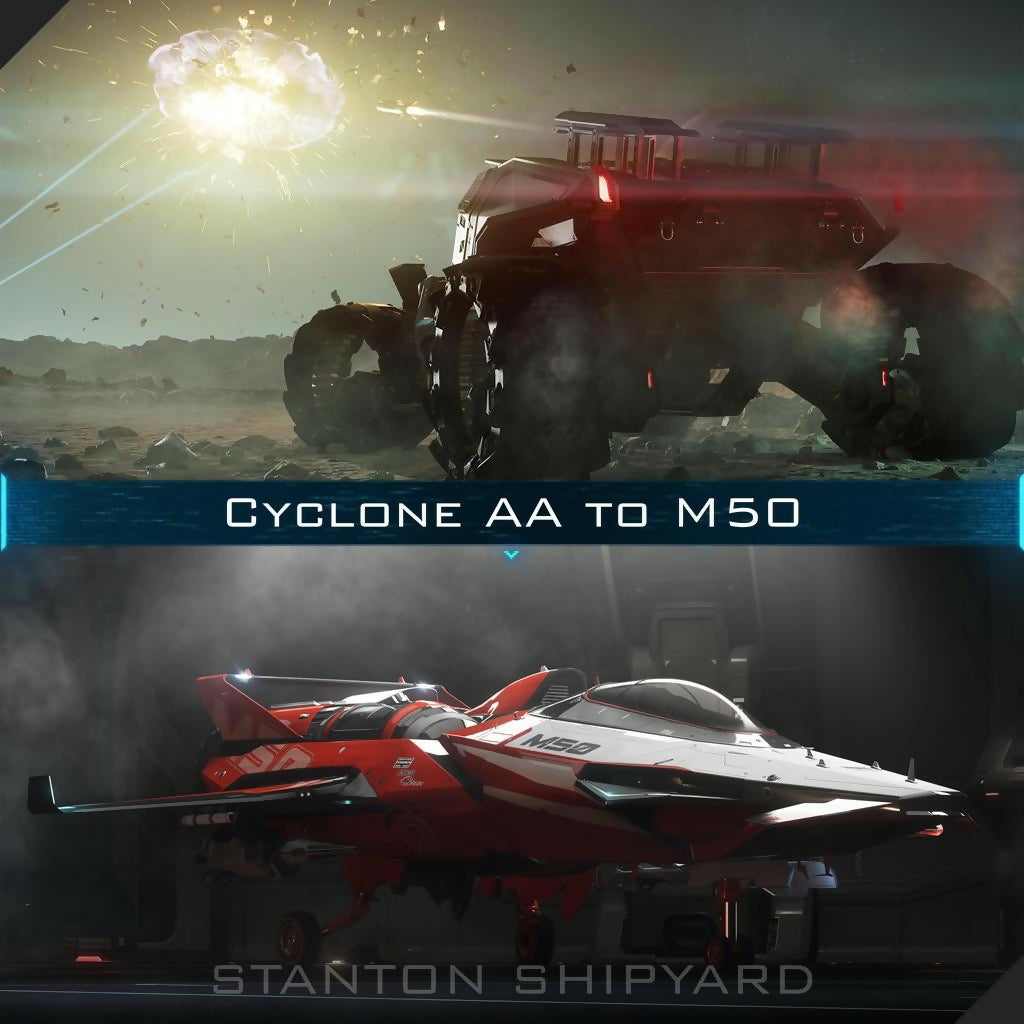 Space-Foundry.com: Upgrade - Cyclone AA to M50