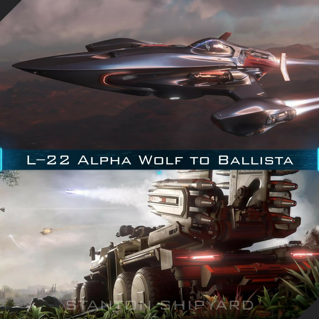 Space-Foundry.com: Upgrade - L-22 Alpha Wolf to Ballista