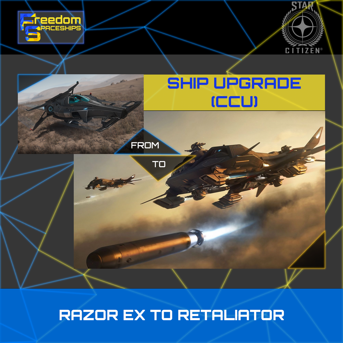 Space-Foundry.com: Upgrade - Razor EX to Retaliator