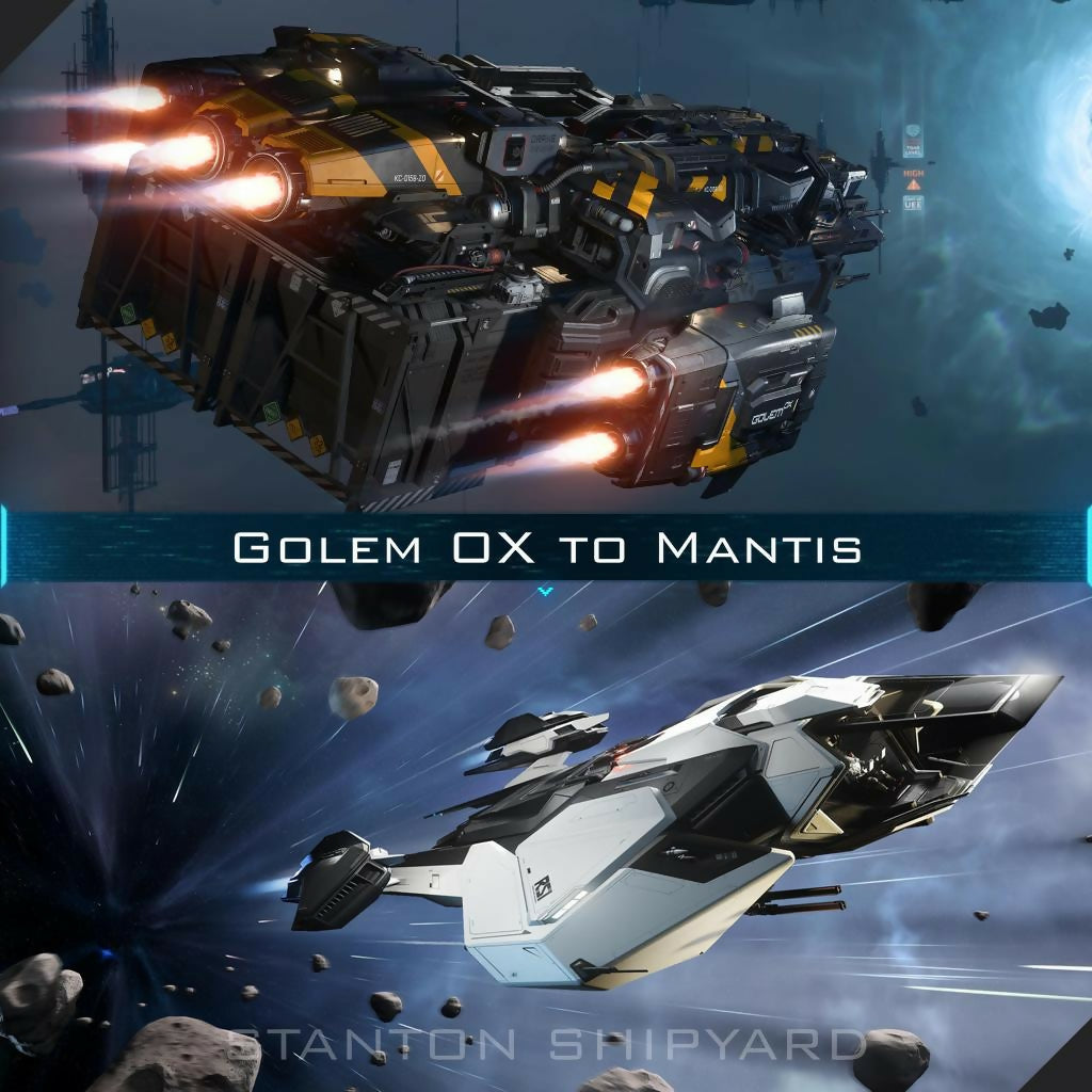 Space-Foundry.com: Upgrade - Golem OX to Mantis