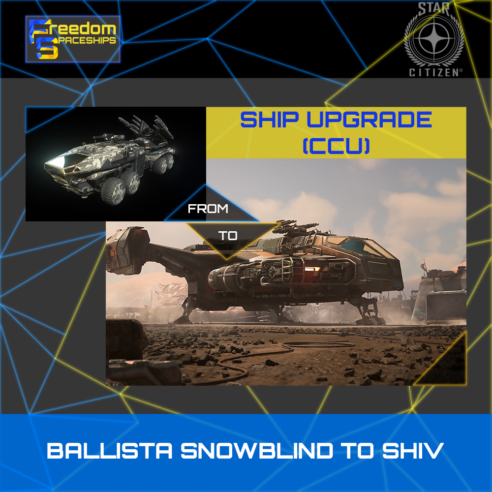 Space-Foundry.com: Upgrade - Ballista Snowblind to Shiv