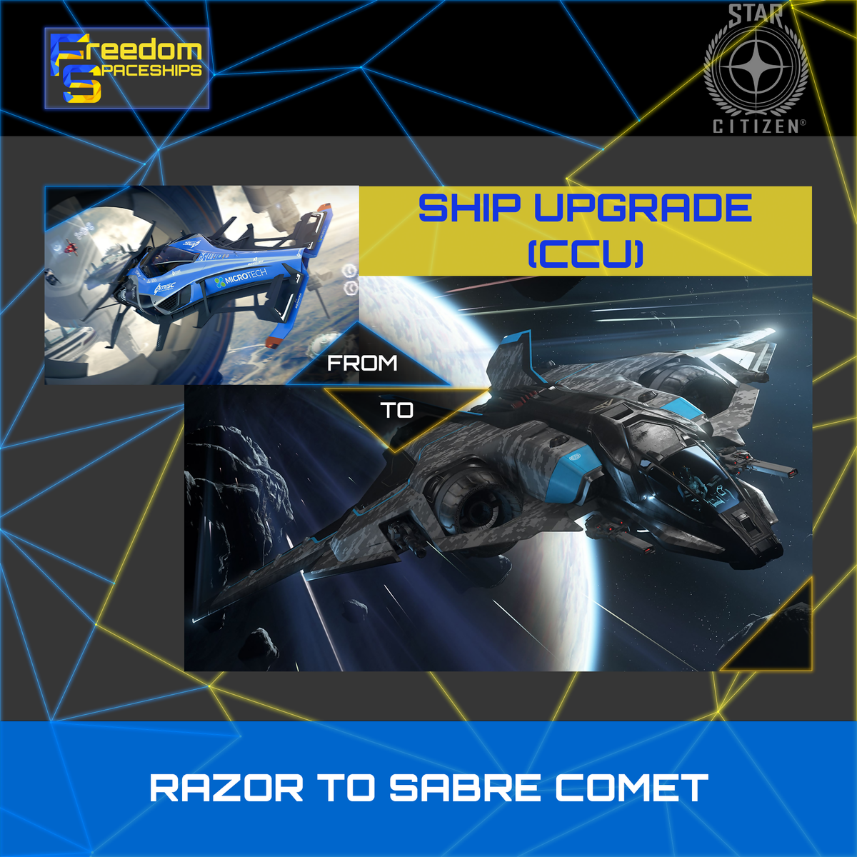 Space-Foundry.com: Upgrade - Razor to Sabre Comet