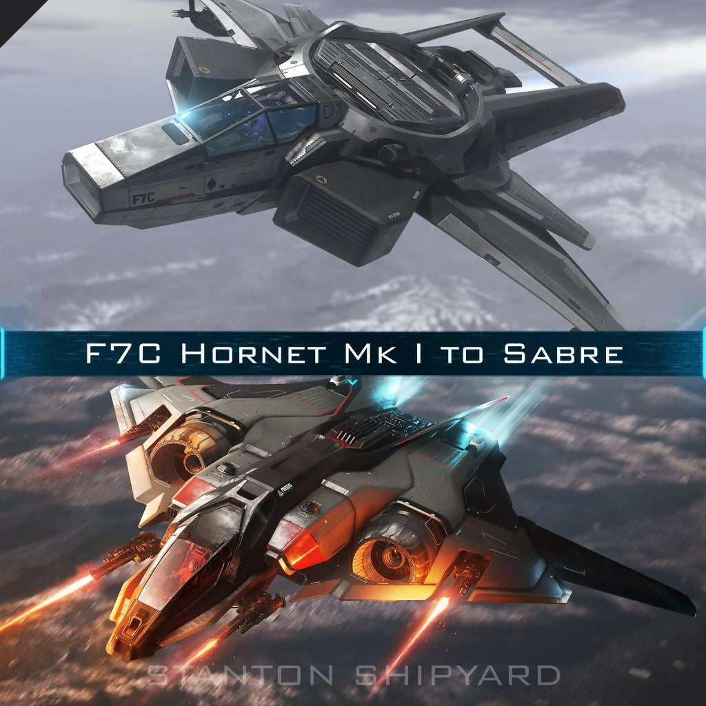 Space-Foundry.com: Upgrade - F7C Hornet Mk I to Sabre