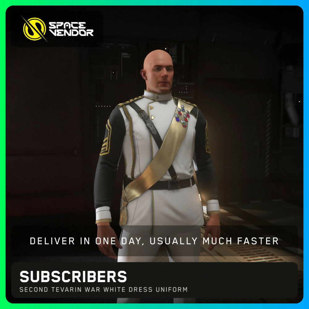 Space-Foundry.com: SUBSCRIBERS - Second Tevarin War White Dress Uniform