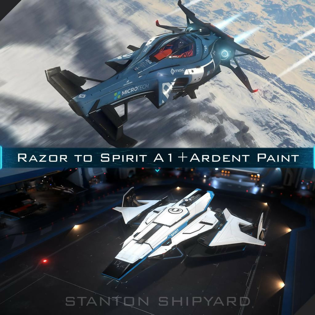 Space-Foundry.com: Upgrade - Razor to A1 Spirit + Ardent Paint