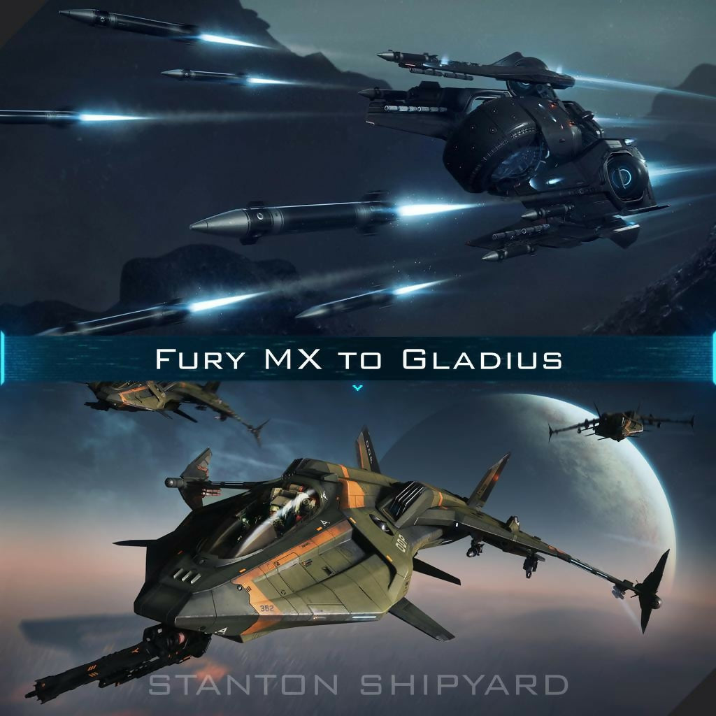 Space-Foundry.com: Upgrade - Fury MX to Gladius