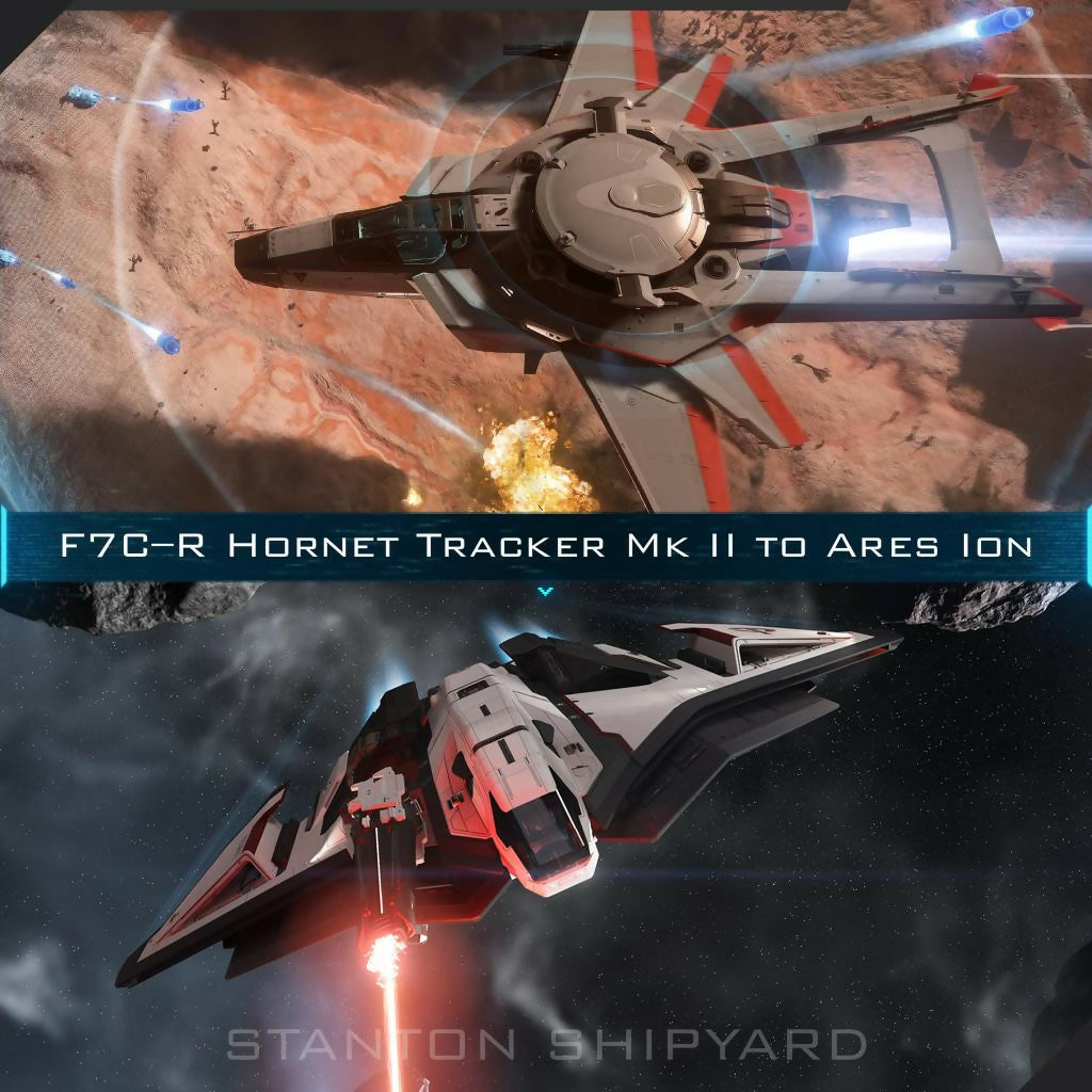 Space-Foundry.com: Upgrade - F7C-R Hornet Tracker Mk II to Ares Ion