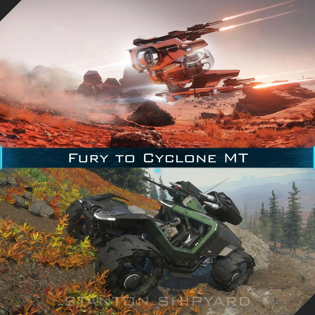 Space-Foundry.com: Upgrade - Fury to Cyclone MT