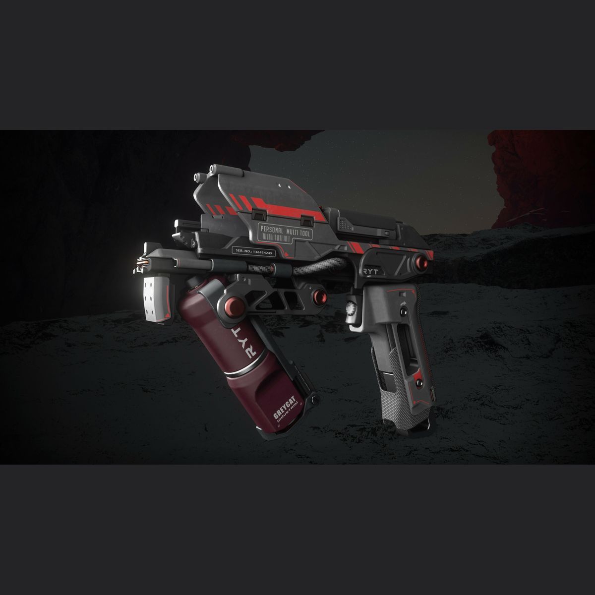 Space-Foundry.com: Pyro RYT 'Black Cherry' Multi-Tool