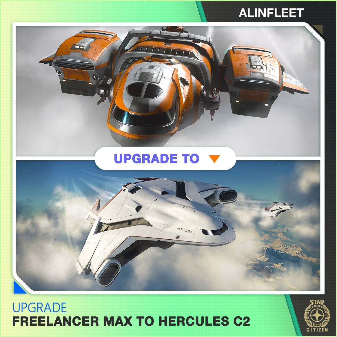 Space-Foundry.com: Upgrade - Freelancer Max to C2 Hercules