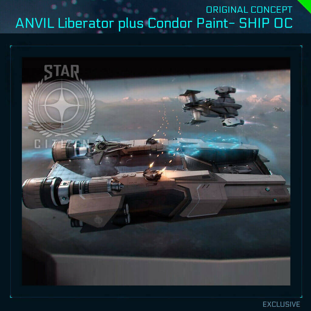 Space-Foundry.com: ANVIL Liberator Plus Condor Paint - Original Concept