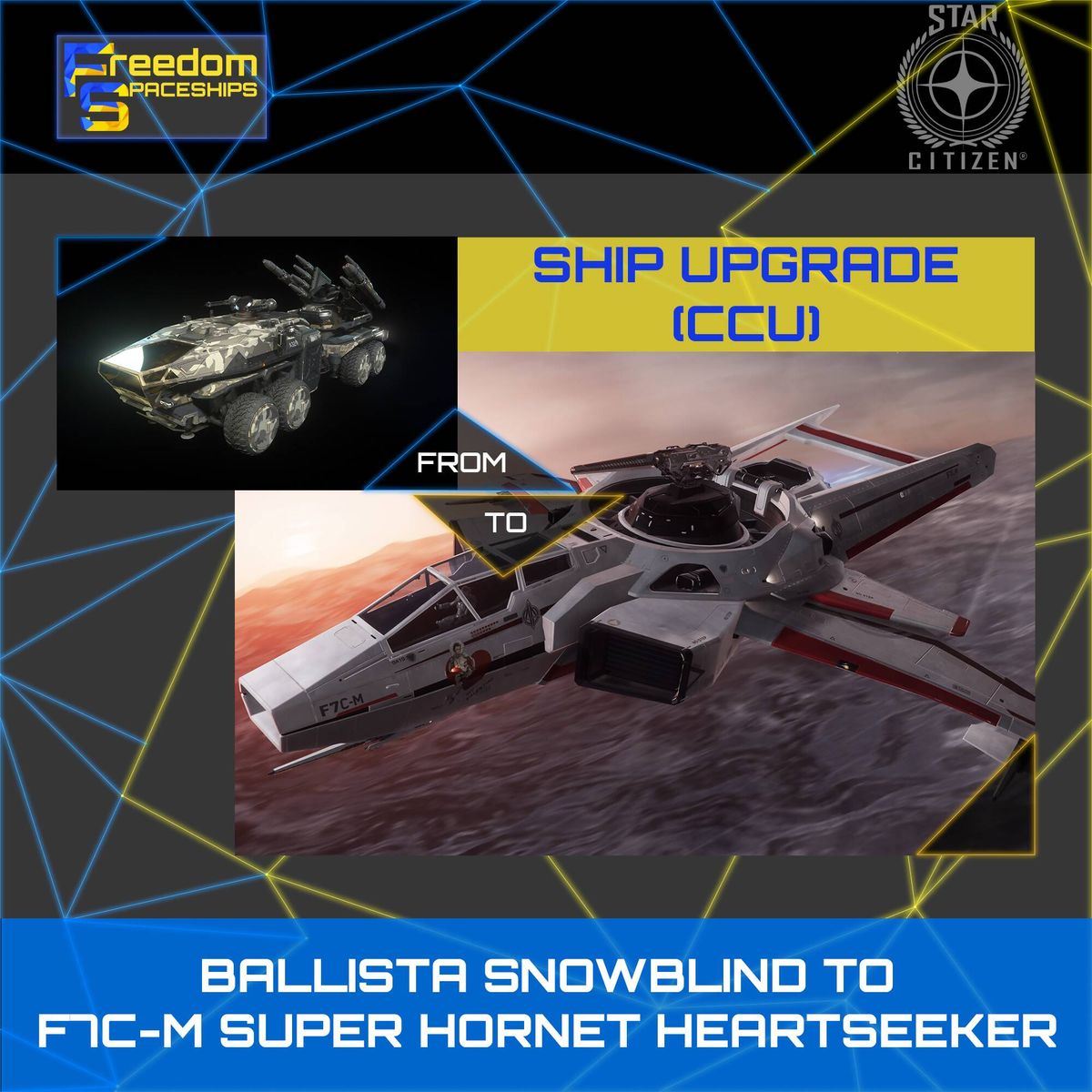 Space-Foundry.com: Upgrade - Ballista Snowblind to F7C-M Super Hornet ...