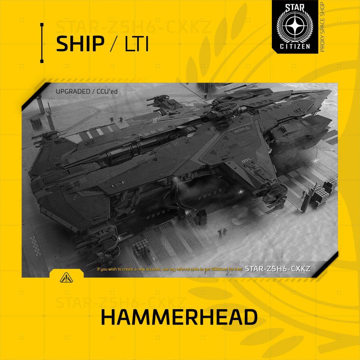 Space-Foundry.com: Aegis Hammerhead - LTI - (Lifetime Insurance) - CCU'd