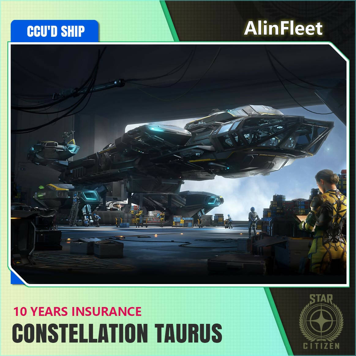 Space-Foundry.com: Constellation Taurus - 10 Years Insurance - CCU'd Ship