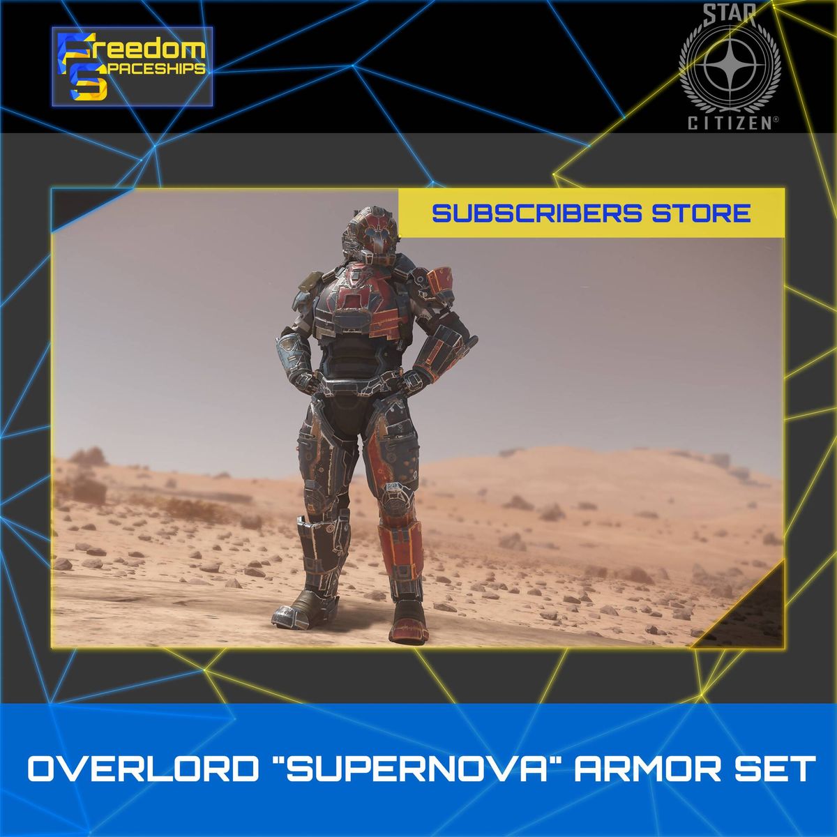 Space-Foundry.com: Subscribers Store - Overlord Supernova Armor Set